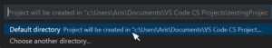 Visual Studio Code – Writing and Executing a C# Program – Aristides S. Bouras